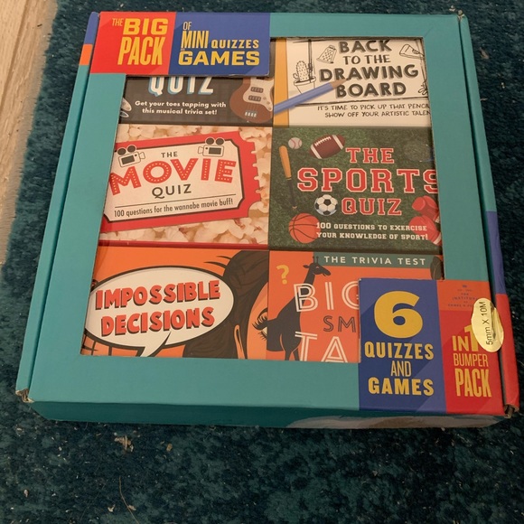 Games | The Big Pack Of Mini Quizzes Games 6 Quizzes Games | Poshmark